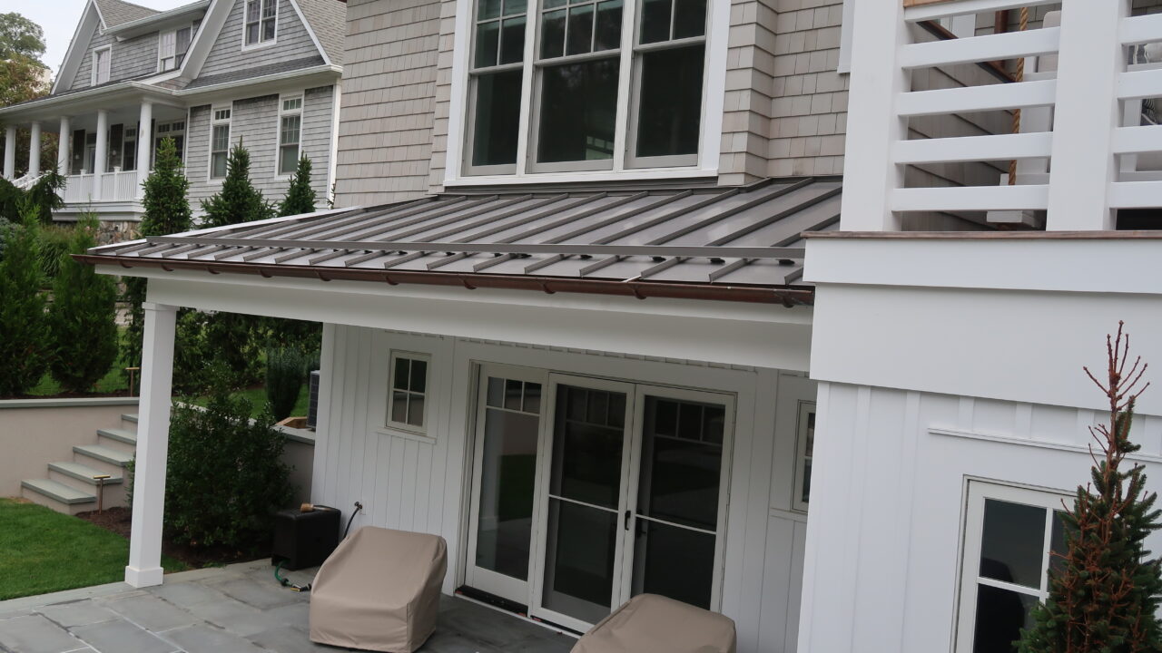 550S 032 Slate Gray | Metal Roofing Project | New Castle Metal